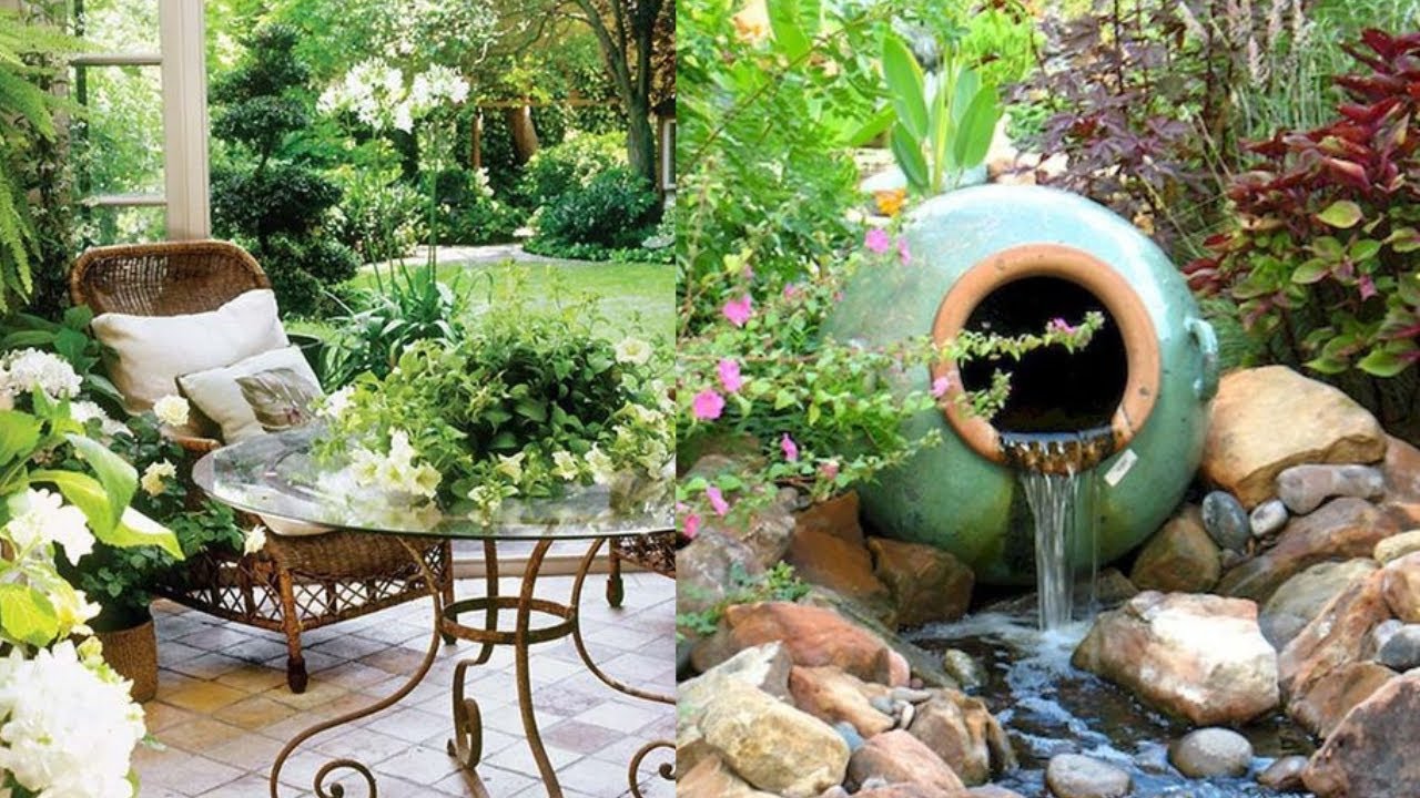 Original garden fountain ideas: Decorate the garden of your dreams! 5 ...