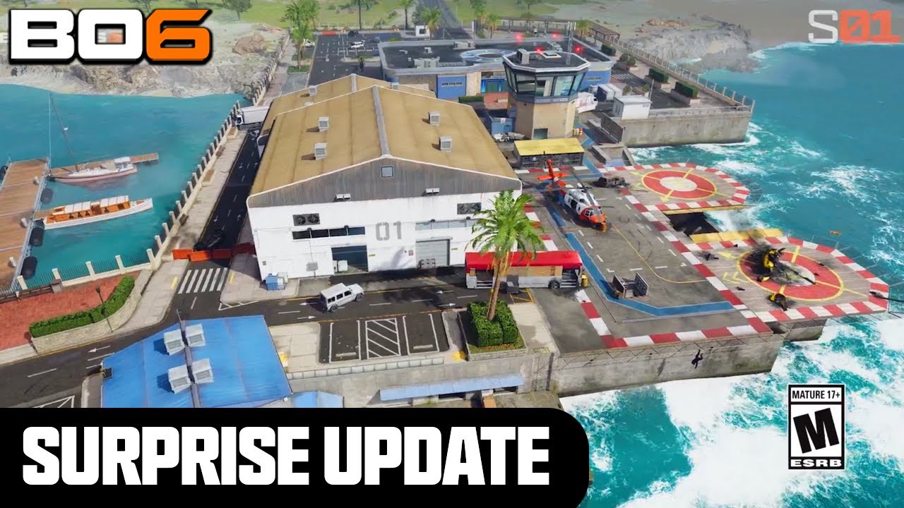 BO6 SEASON 1 GAMEPLAY TEASER TRAILER & Surprise Update Now Live! - YouTube