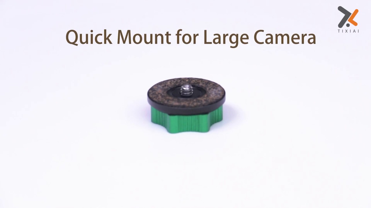 1015 - Quick Mount for Large Camera - YouTube