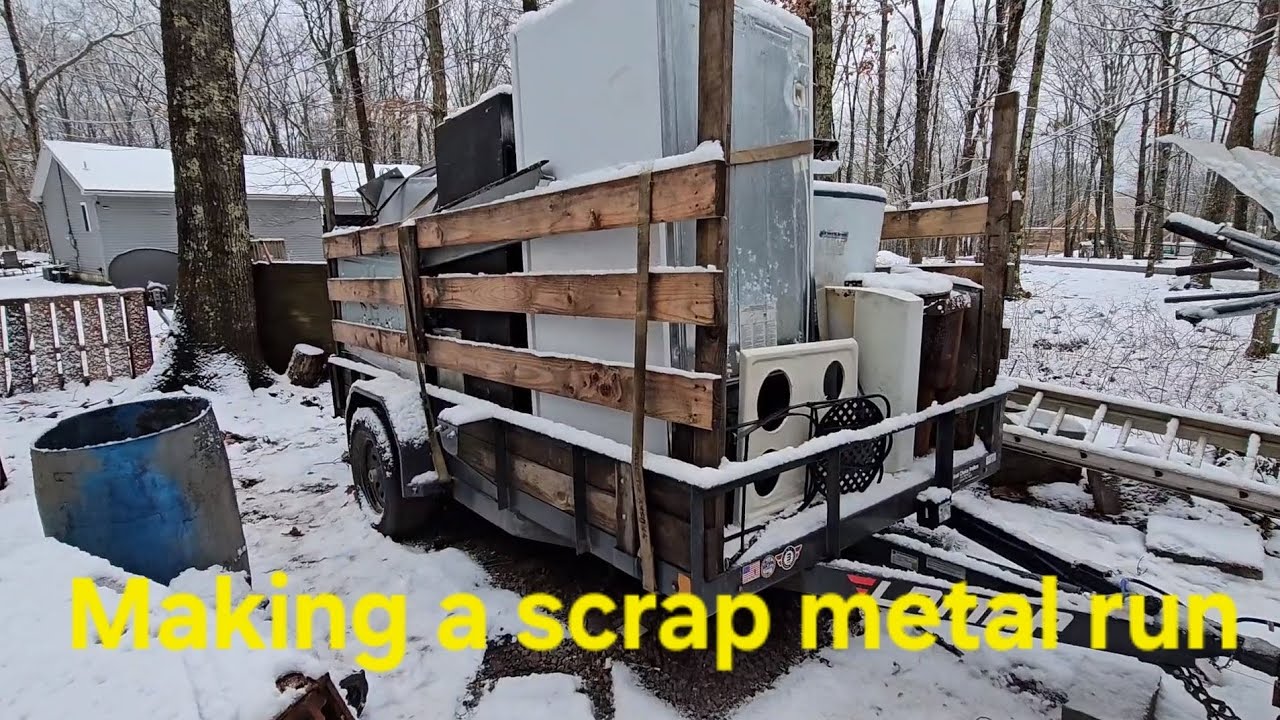 Another good load of scrap metal. - YouTube