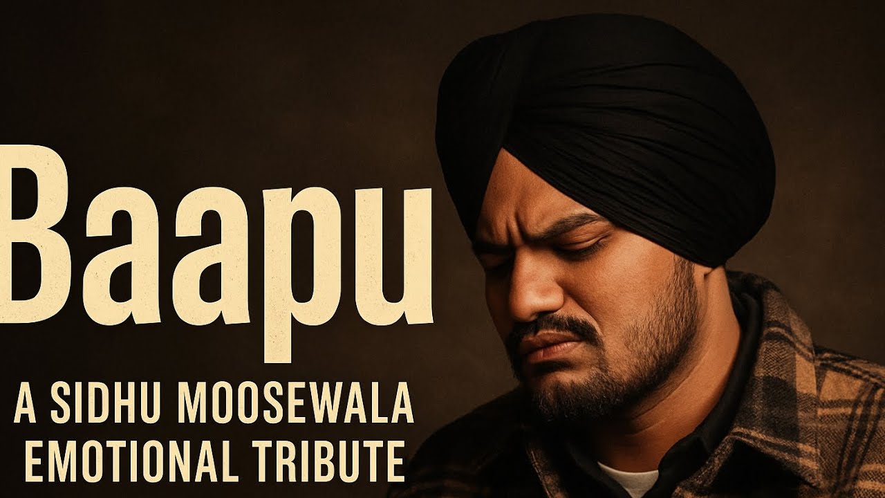 BAAPU : Sidhu moose wala new song 2025 | Tribute Version | New Punjabi ...