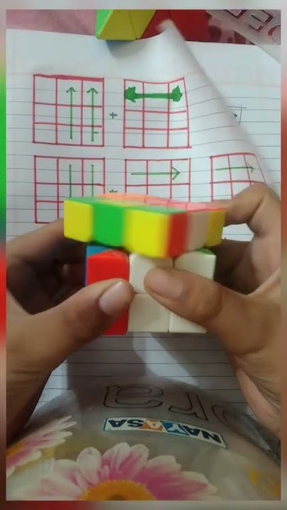 new magic algorithm to solve Rubik's cube-#cubesolve #rubikscube # ...