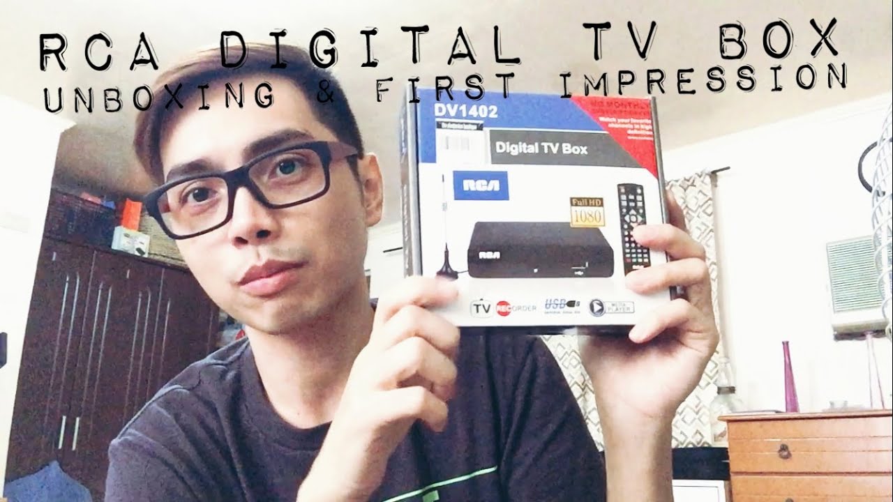 RCA DIGITAL TV BOX Unboxing and First Impression Review | Mart's Vlog ...