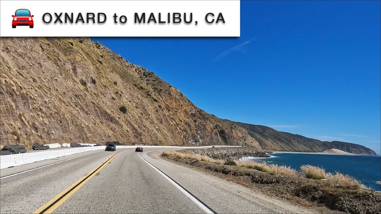 4K Driving Tour from Oxnard to Malibu, California - YouTube