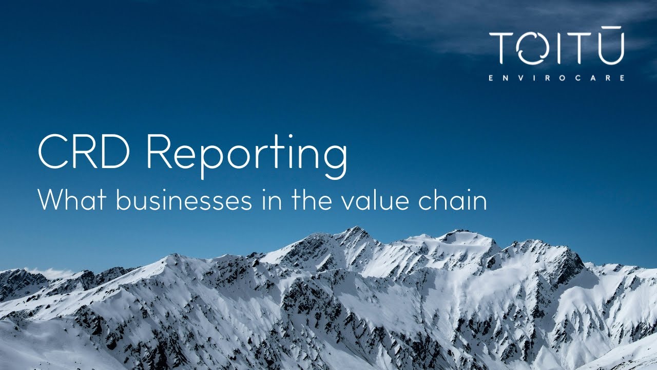 CRD reporting: What business in the value chain need to know | Webinar ...