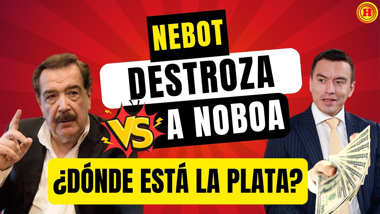 NEBOT "DESTROZA" al GOBIERNO: "¡NO HACE NADA Y VETÓ LA LEY DEL IESS!" - YouTube