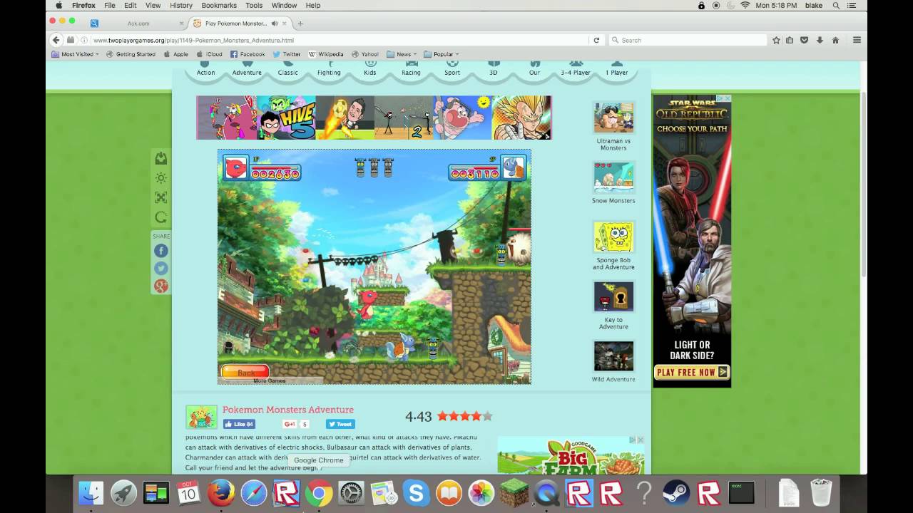 Pokemon Monsters Adventure w/ Kenzie and Blake - YouTube