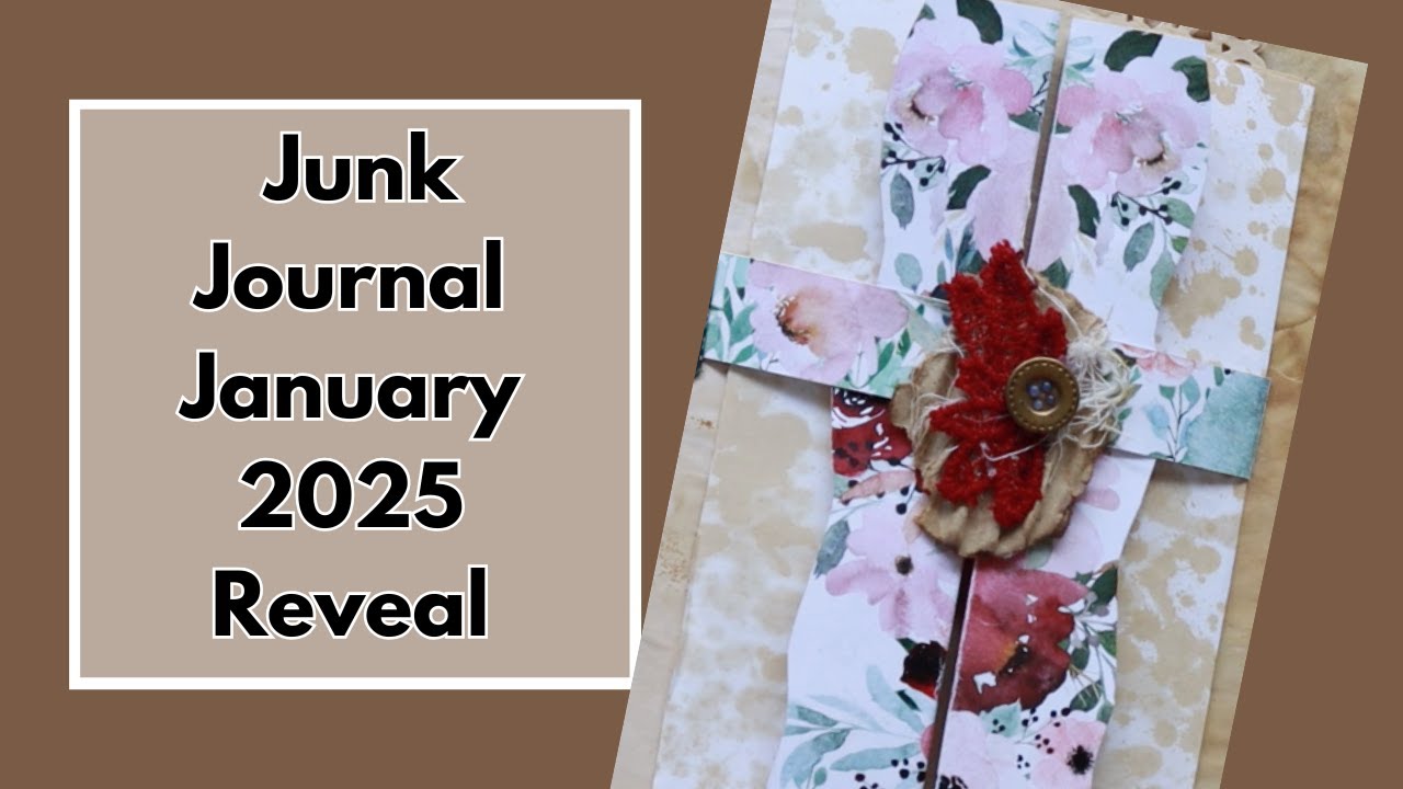 Day 29 Junk Journal January - Fold Out Folio With Closure - YouTube