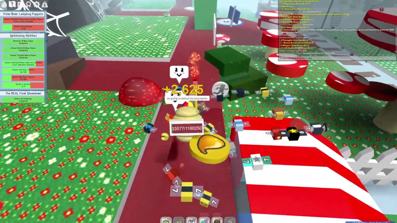 Paying so bee swarm simulator (ROBLOX) - YouTube