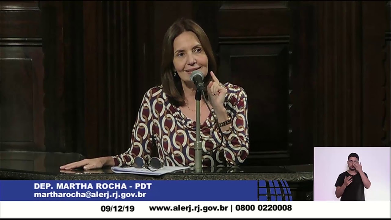Sessão Extraordinária - 09/12/19 - Martha Rocha - YouTube