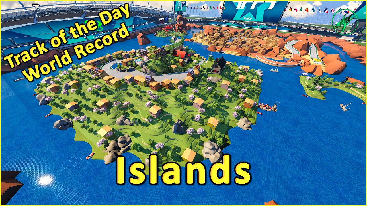Islands - World Record by Affi - TRACKMANIA Track of the Day - YouTube