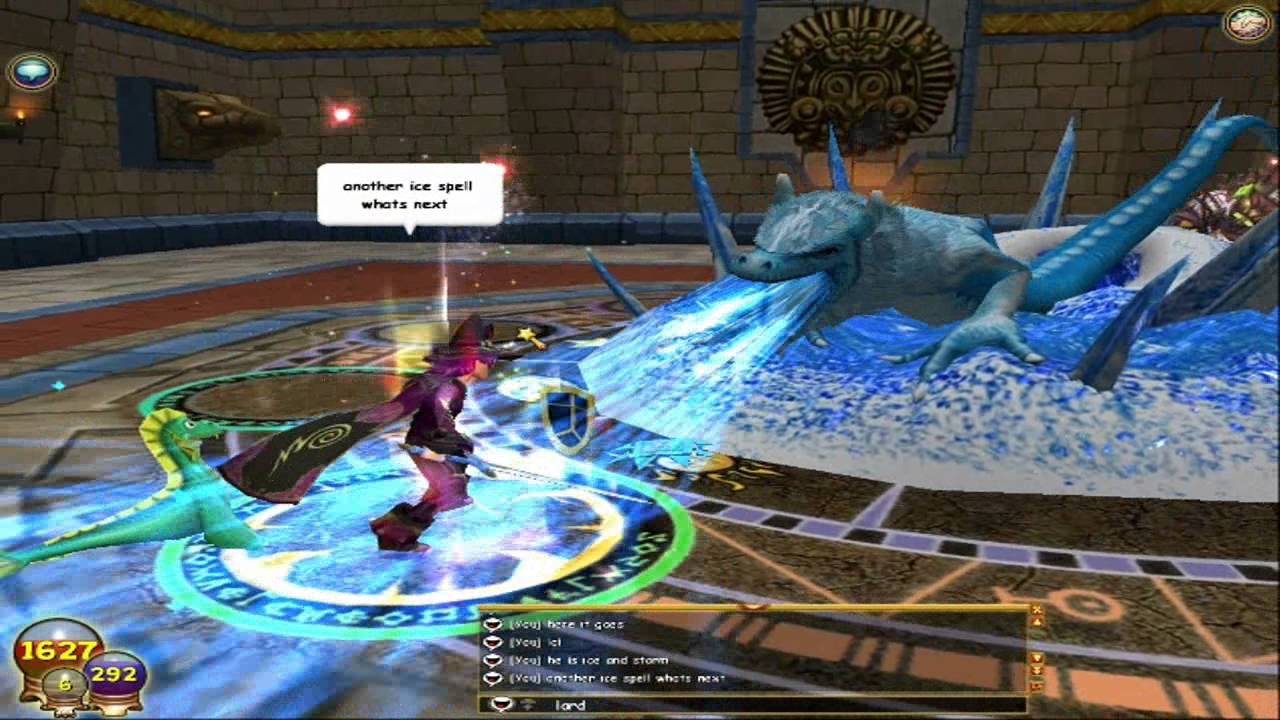 Wizard101 Solo first boss in AZTECA - YouTube