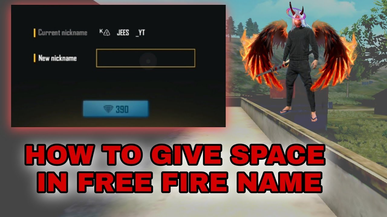 How To Give Space In Free Fire Name YouTube how-to-give-space-in-free-fire-name-youtube