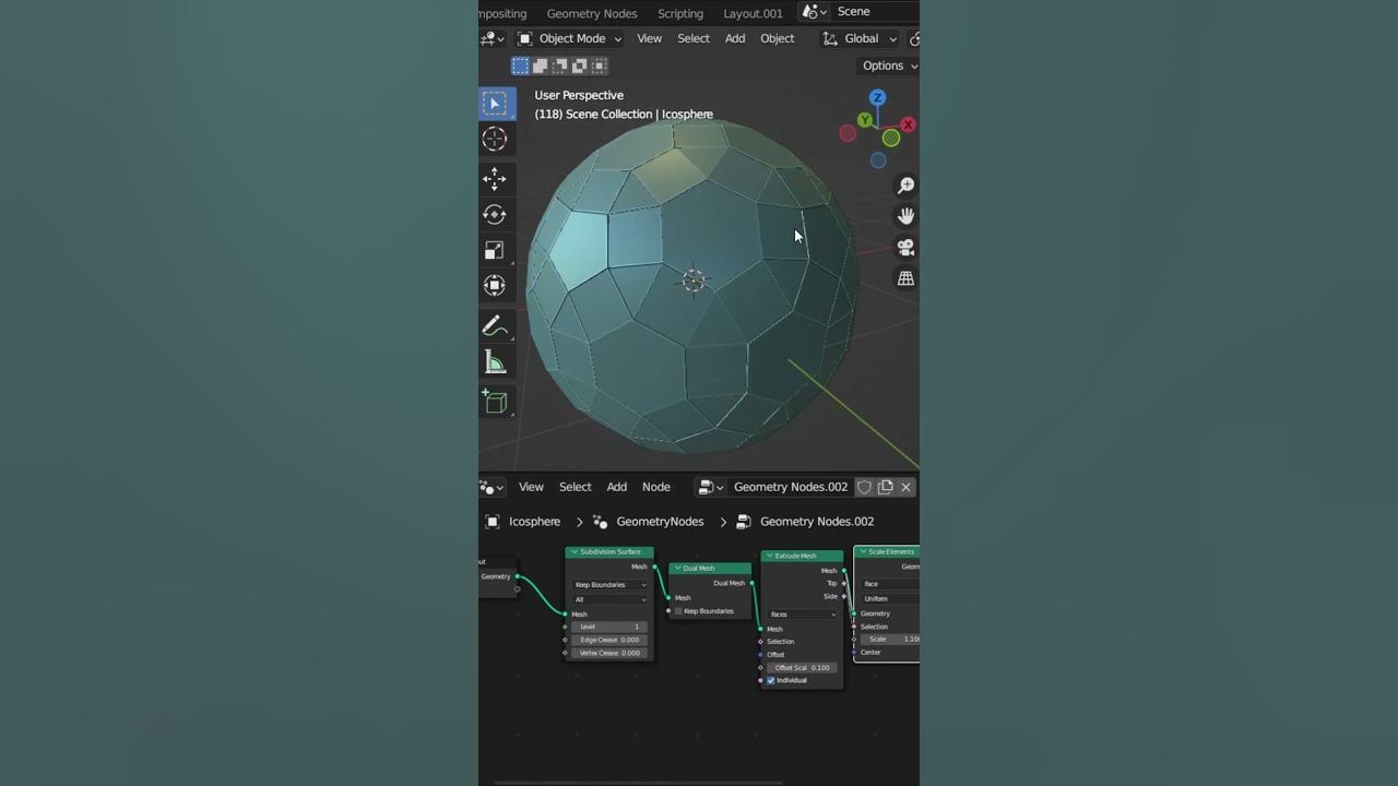 Blender Geometry Nodes Tutorial #1 - YouTube
