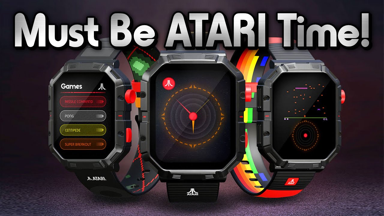 Atari 2600 Play Watch Announced | Is This PLAYABLE Timepiece Right for ...