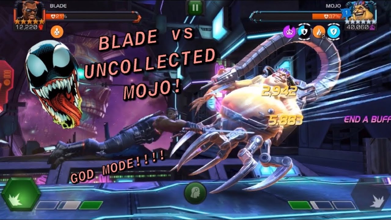 Blade DESTROYS Uncollected Mojo with little to no effort!!! - YouTube