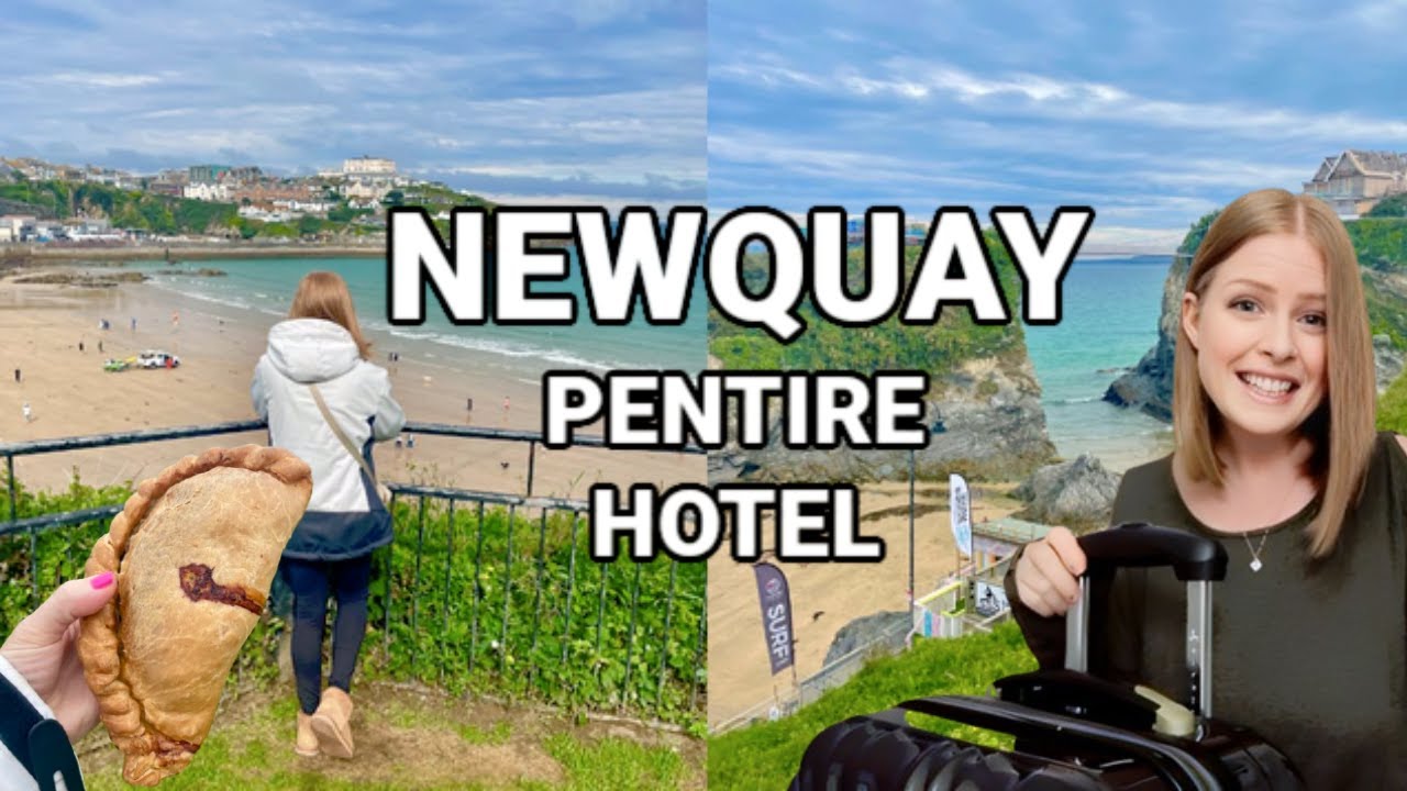 Newquay Cornwall And Staying At The Pentire Hotel! - YouTube