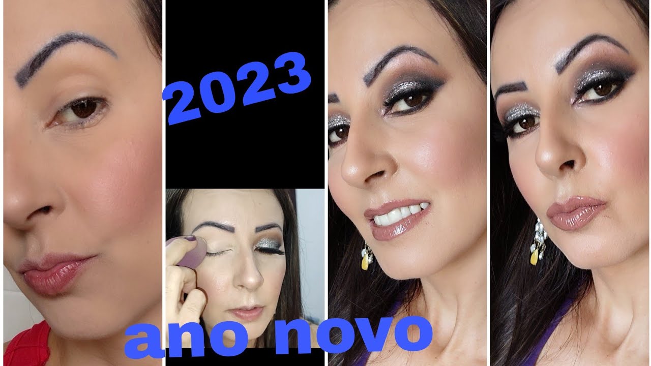 Maquiagem de ano novo - YouTube