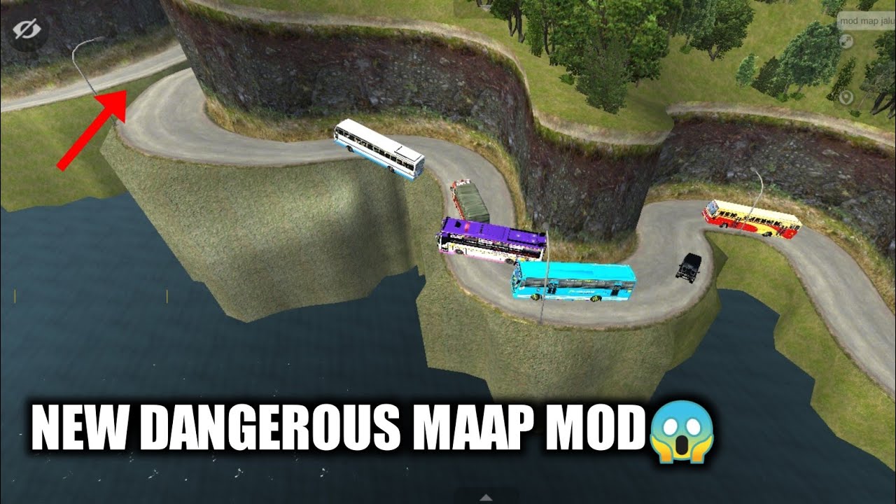 Bus Simulator Indonesia map mod।Bussid map mod।Map Mod Bussid।new map ...