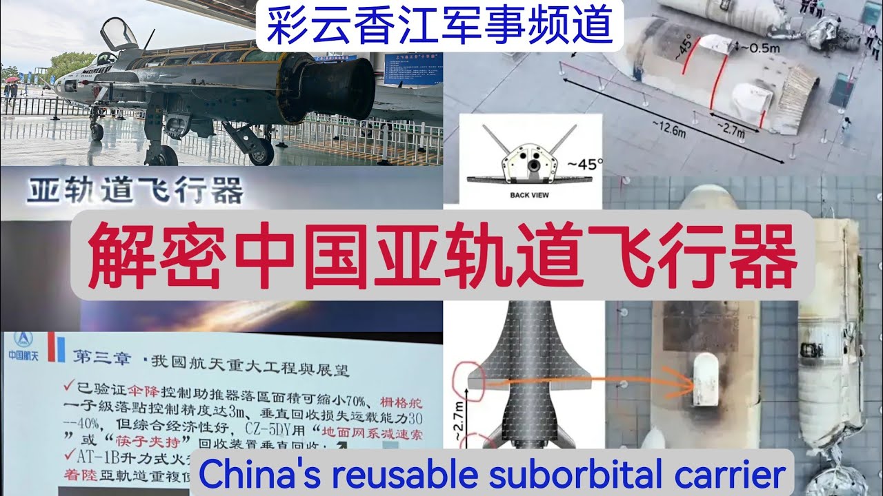 亚轨道飞行器 解密“过于先进，不便展示”的中国亚轨道飞行器，到底先进在哪里｜China's reusable suborbital ...