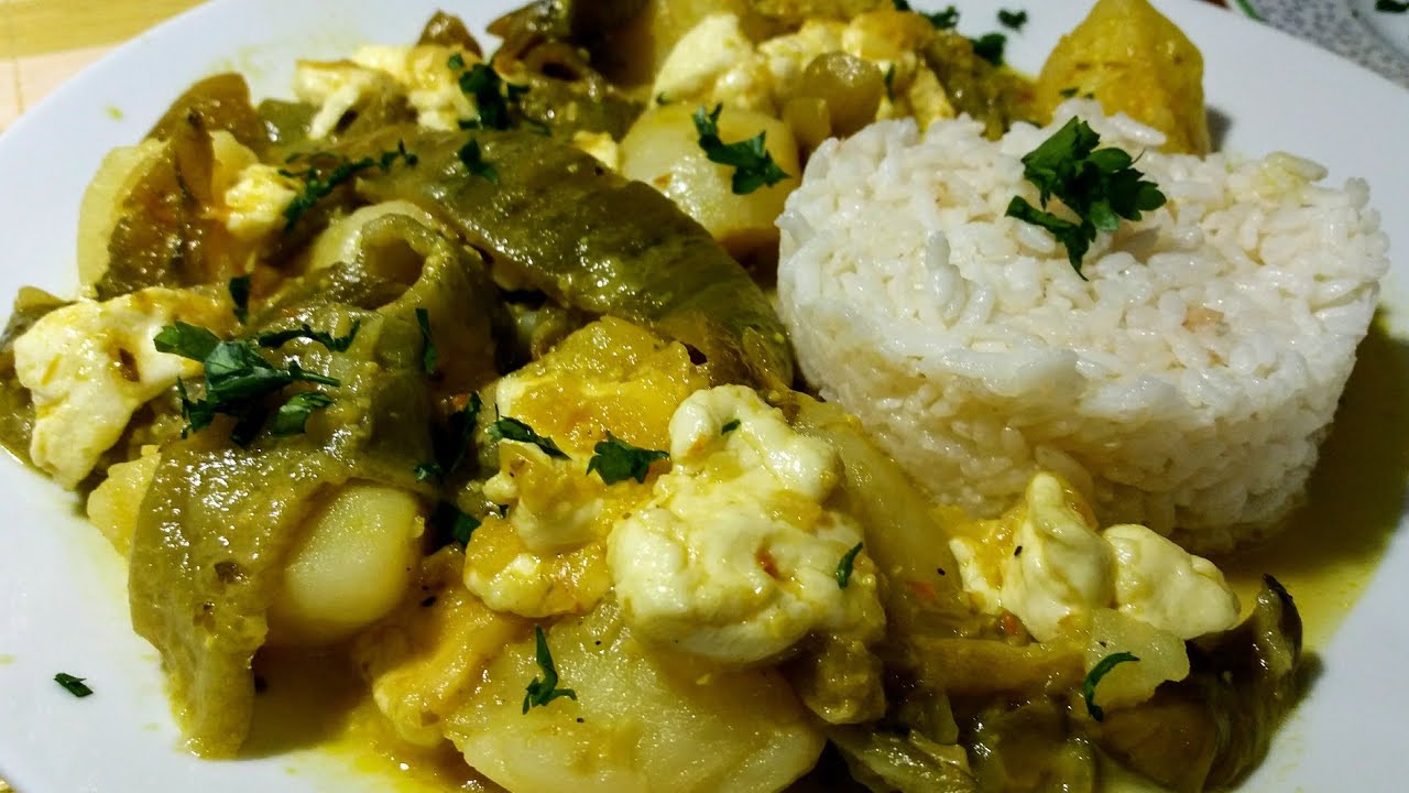 Cómo preparar Ajiaco de caiguas (achocha ) comida típica peruana*plato ...