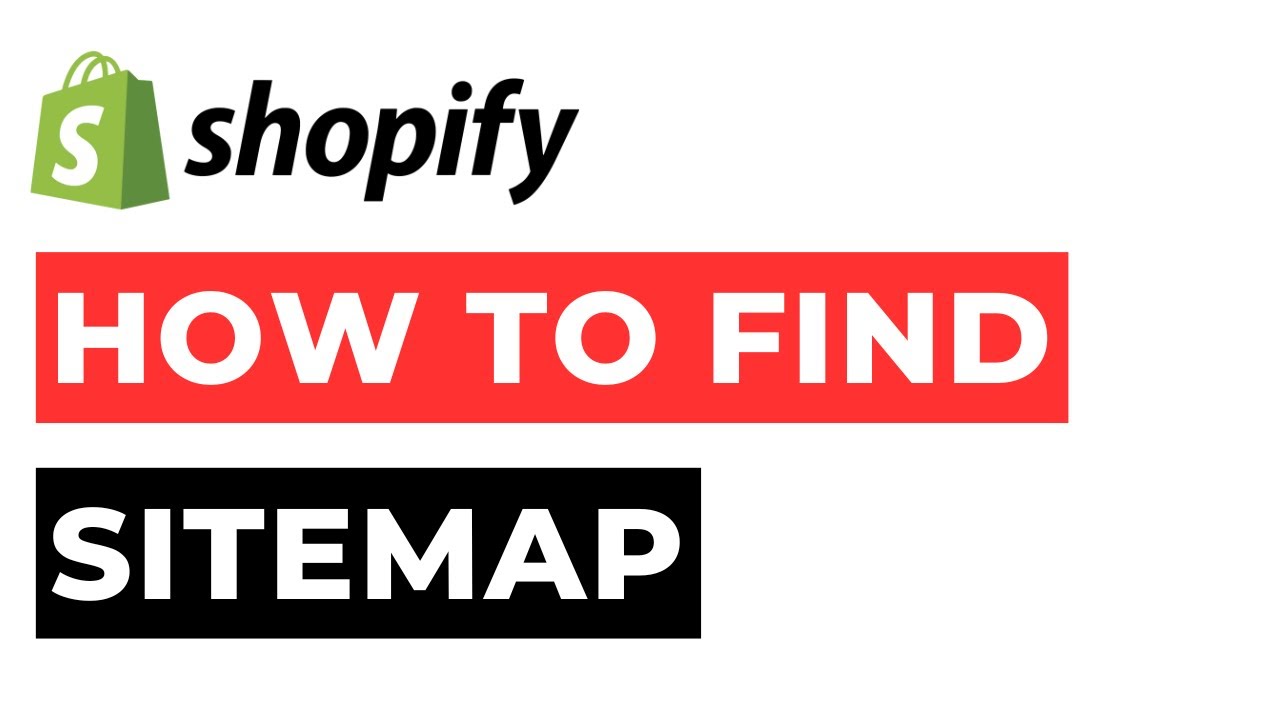 How to Find Shopify Sitemap - YouTube