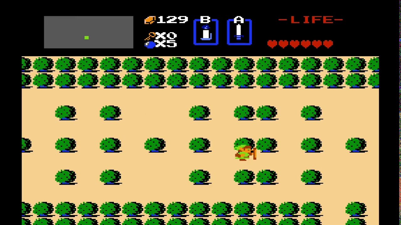 The Legend of Zelda (NES) 1986 - One Life - YouTube