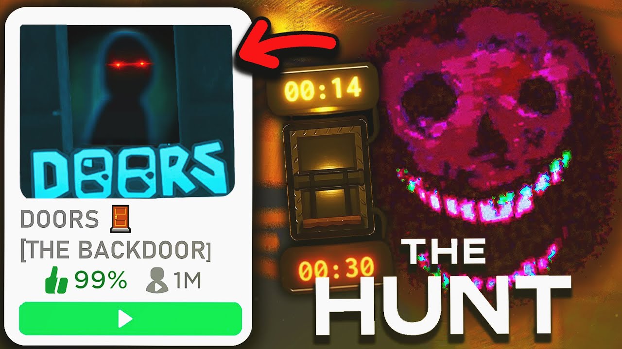 HOY Roblox THE HUNT! DOORS "THE BACKDOOR" (ACTUALIZACION)🚪I Doors ...