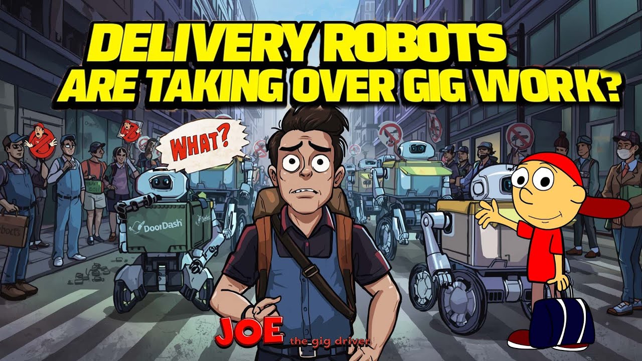 Delivery Robots Are Taking Over Gig Work Starting Now! - YouTube