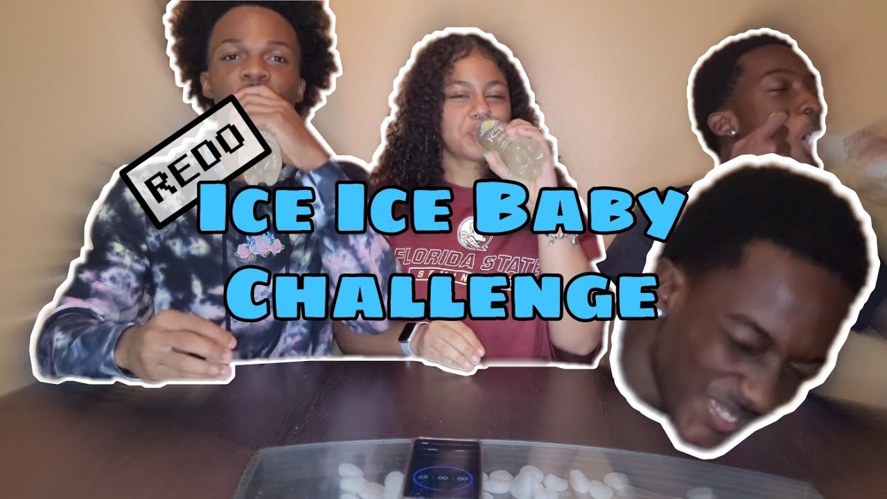 ICE BABY CHALLENGE REDO!! - YouTube