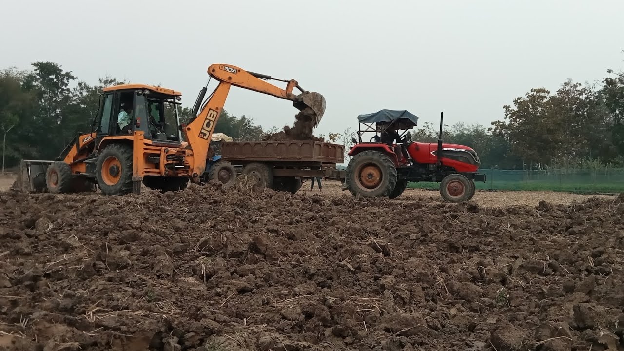 JCB full working / JCB Vs Tractor 🚜 - YouTube
