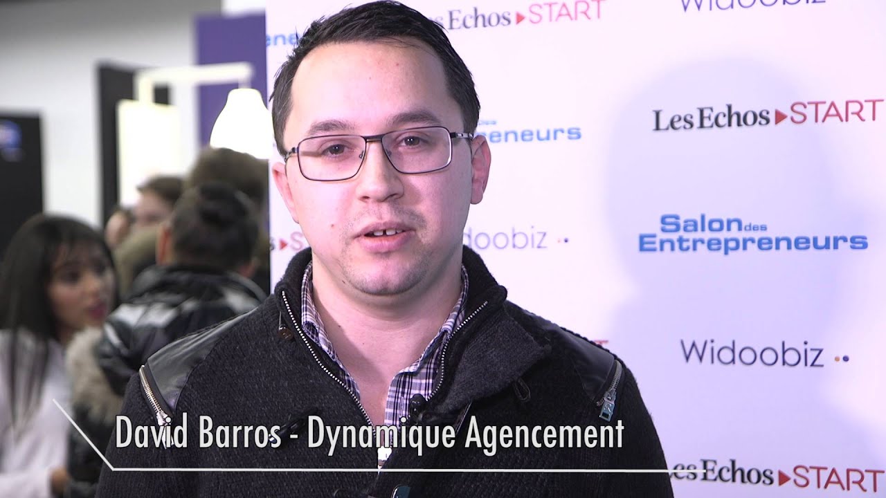 [Pitch de Start-up] David Barros - Dynamique Agencement - YouTube
