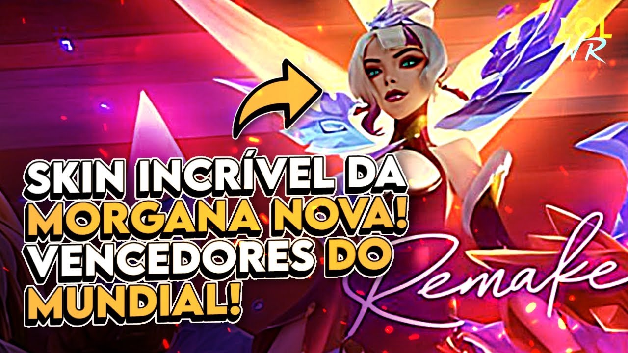 SKIN DA COLEÇÃO NOVA DA MORGANA TA INCRÍVEL! MORGANA JG GAMEPLAY! | LoL ...
