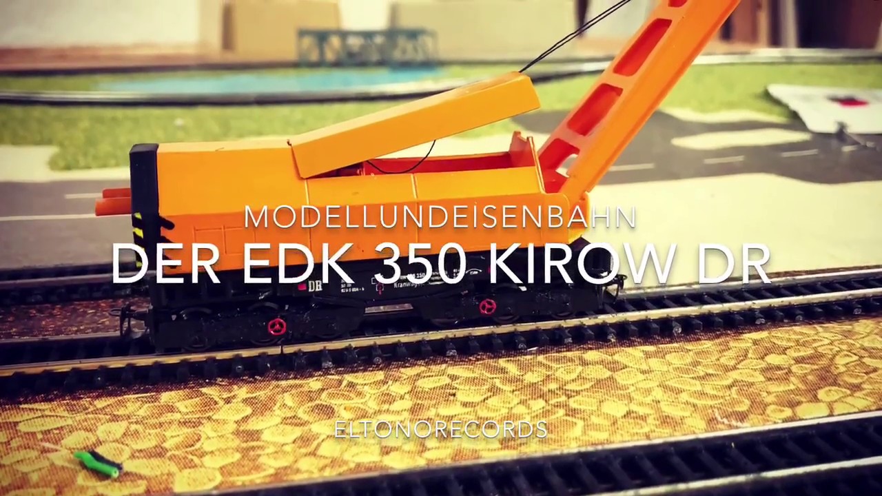 ⭕ Der EDK 350 Kirow - Eisenbahndrehkran der Deutschen Reichsbahn ...