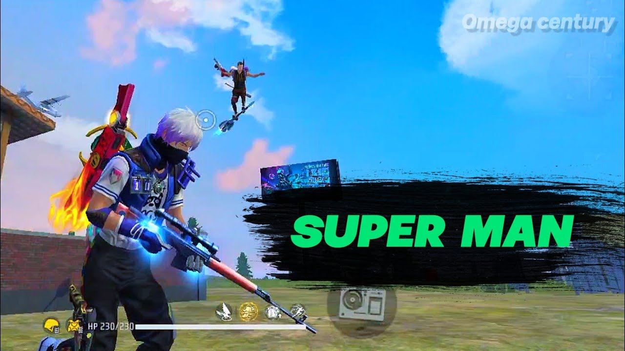 OMEGA MEETS SUPER MAN || ALPHA FF - GARENA FREE FIRE - YouTube
