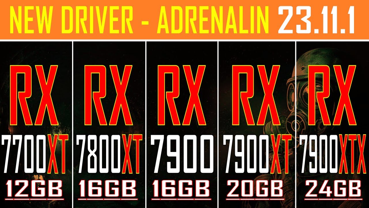 RX 7700XT vs RX 7800XT vs RX 7900 vs RX 7900XT vs RX 7900XTX || NEW ...