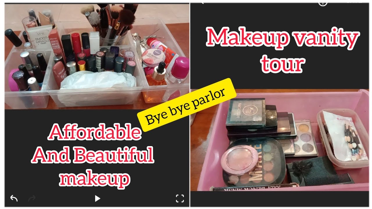 Makeup Vanity Tour Makeup Collection All Makeup You Need How To