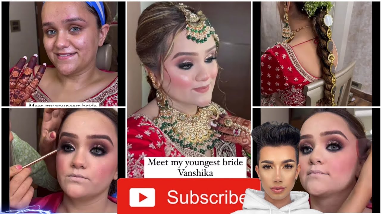 Best Affordable Bridal Makeup For Beginners/ Step by Step Bridal Makeup Tutorial - YouTube