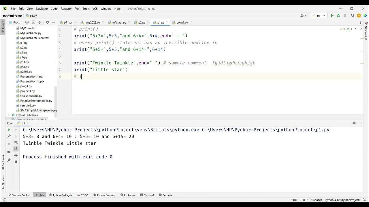 DAY 2 PYTHON Tutorial: Getting started with Python Programming - YouTube