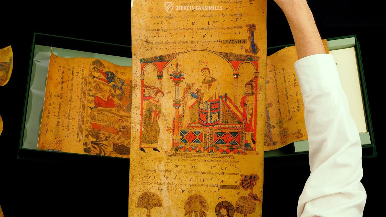 THE BARBERINI EXULTET ROLL - Browsing Facsimile Editions (4K / UHD ...