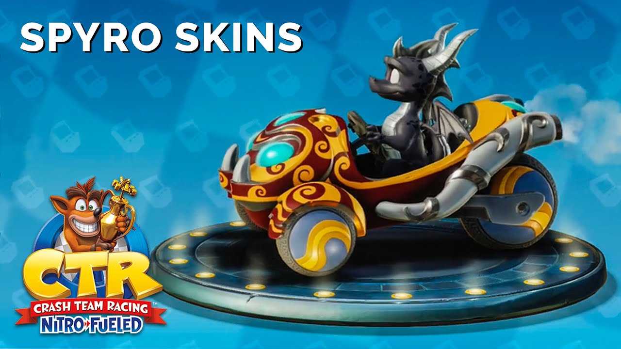 Crash Team Racing Nitro-Fueled | Playing as Spyro, Superflame Spyro ...