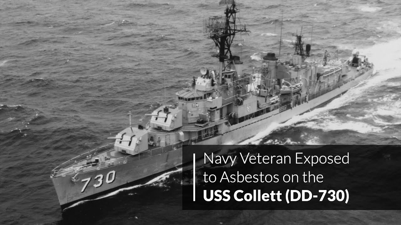 USS Collett - Decommissioning Crew - Veteran Exposed to Asbestos - YouTube