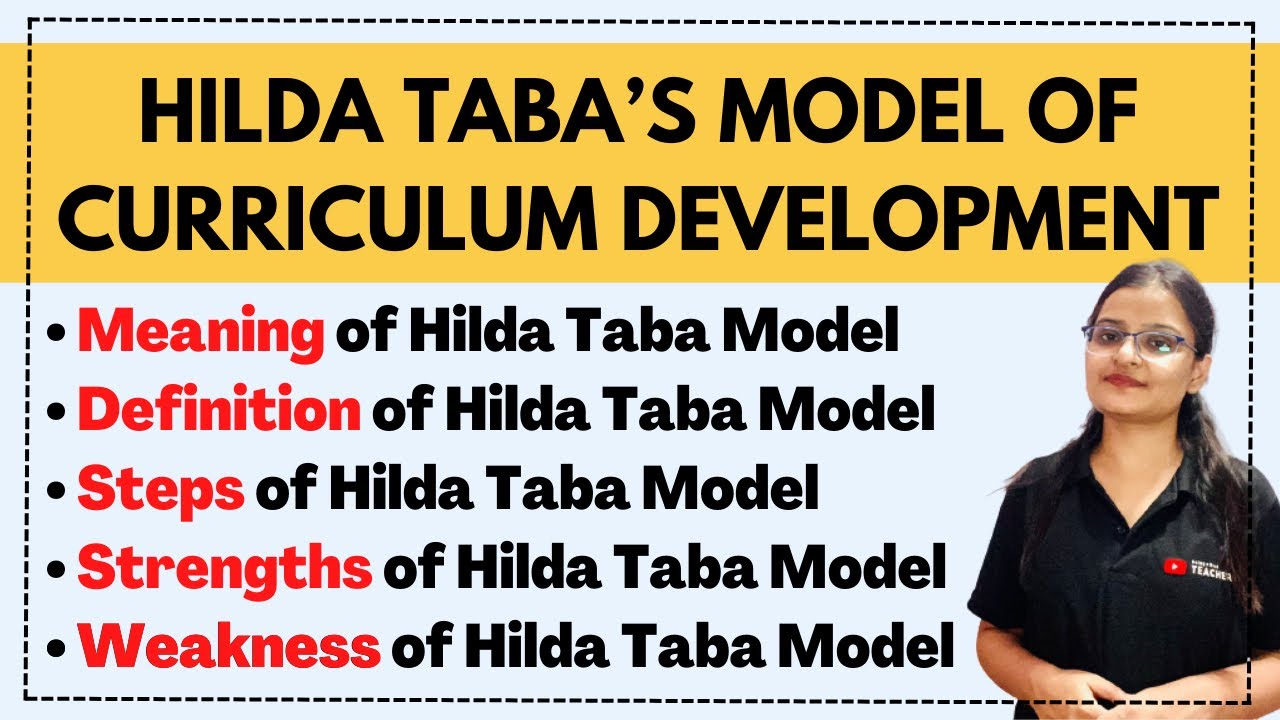 HILDA TABA MODEL OF CURRICULUM DEVELOPMENT Or GRASS ROOT MODEL OF hilda-taba-model-of-curriculum-development-or-grass-root-model-of