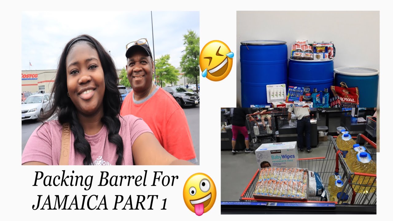 Packing A Barrel For JAMAICA// Part 1 😩 - YouTube