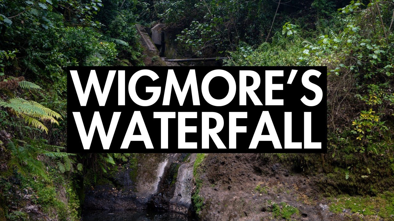 WIGMORE'S WATERFALL Rarotonga, Cook Islands - Dry Season Drone - YouTube