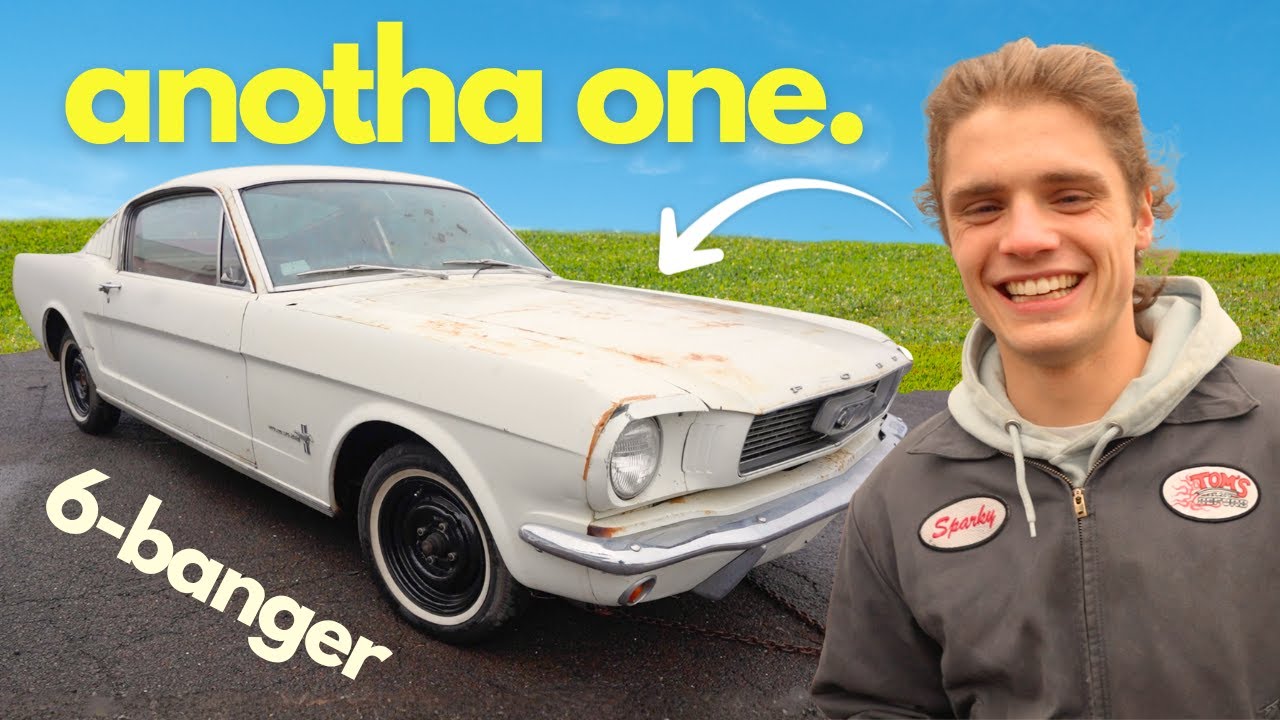 Rescuing A '66 Mustang FASTBACK After Sitting 40+ Years! (Vanilla Bean ...