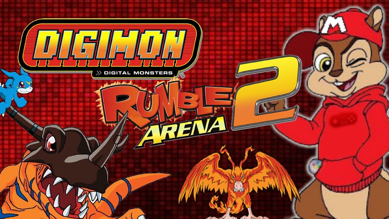 Digimon Rumble Arena 2 - 4 Player Free For All - How Do You Throw It ...
