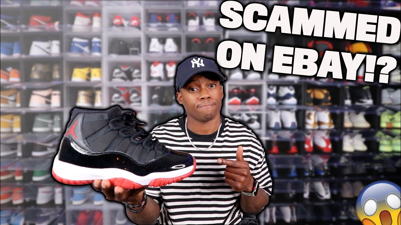 GETTING SCAMMED BUYING SNEAKERS FROM EBAY! *MUST WATCH* - YouTube