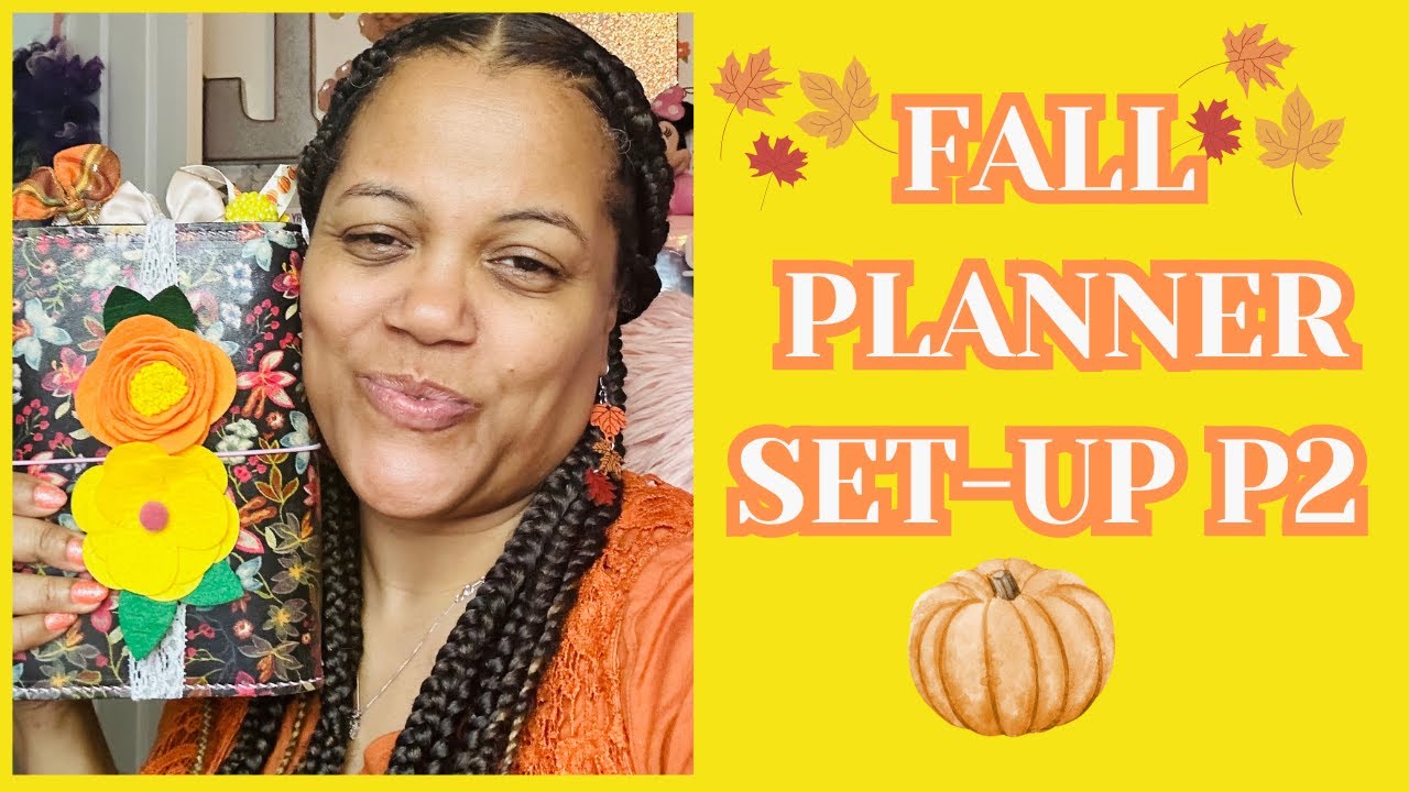 FALL PLANNER SET UP PART 2 #travelersnotebook #setup and #FALL # ...