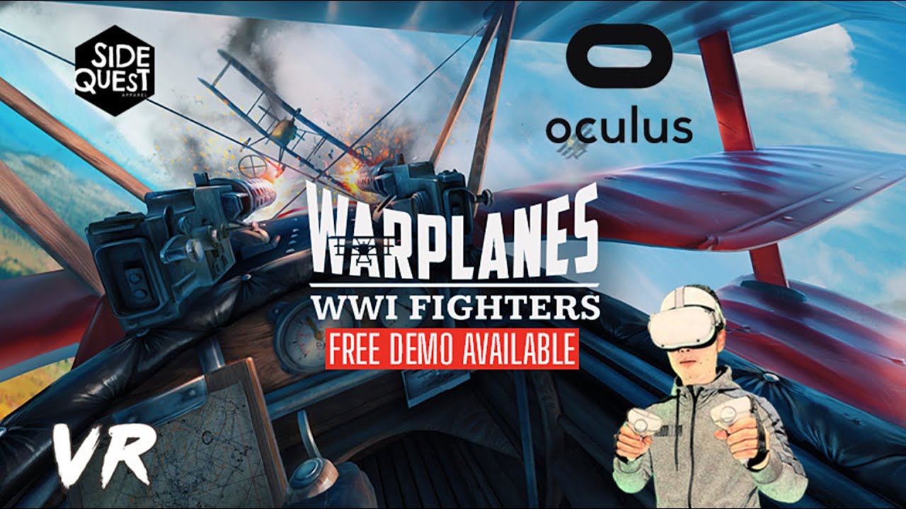 Oculus Quest2 Super Hardcore Fighter VR Game-Warplanes WW1 Fighters ...